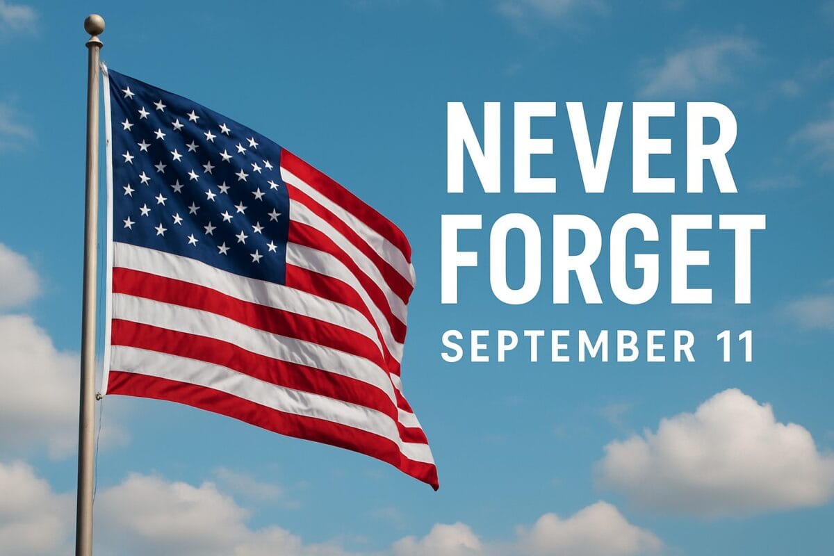 Patriot Day 9/11 - Honor and Remember - Red River Flags